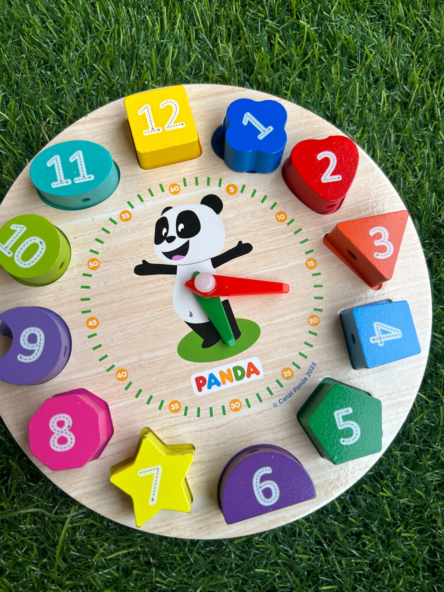 Number clock shapes – Jollybee
