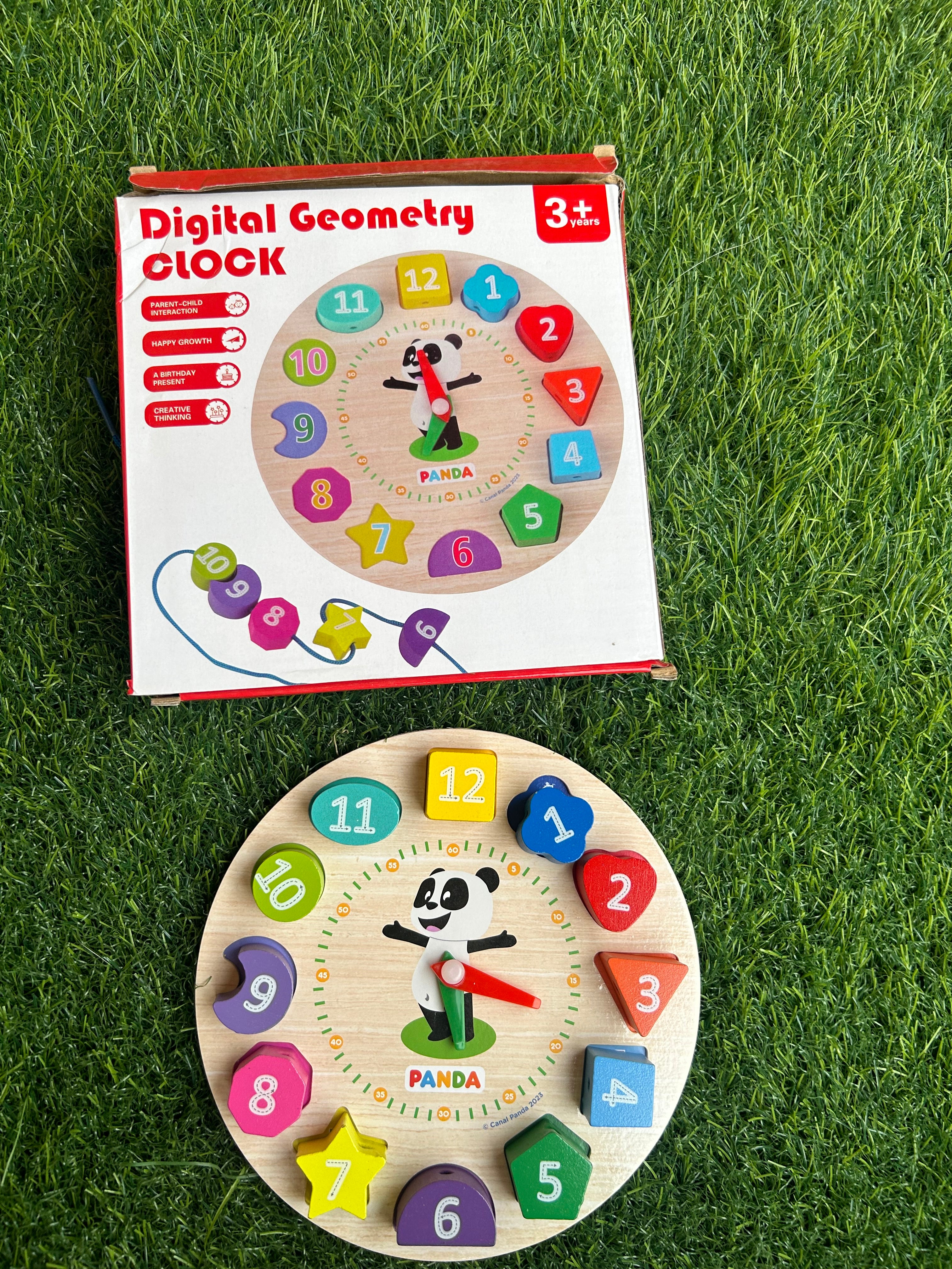Number clock shapes – Jollybee